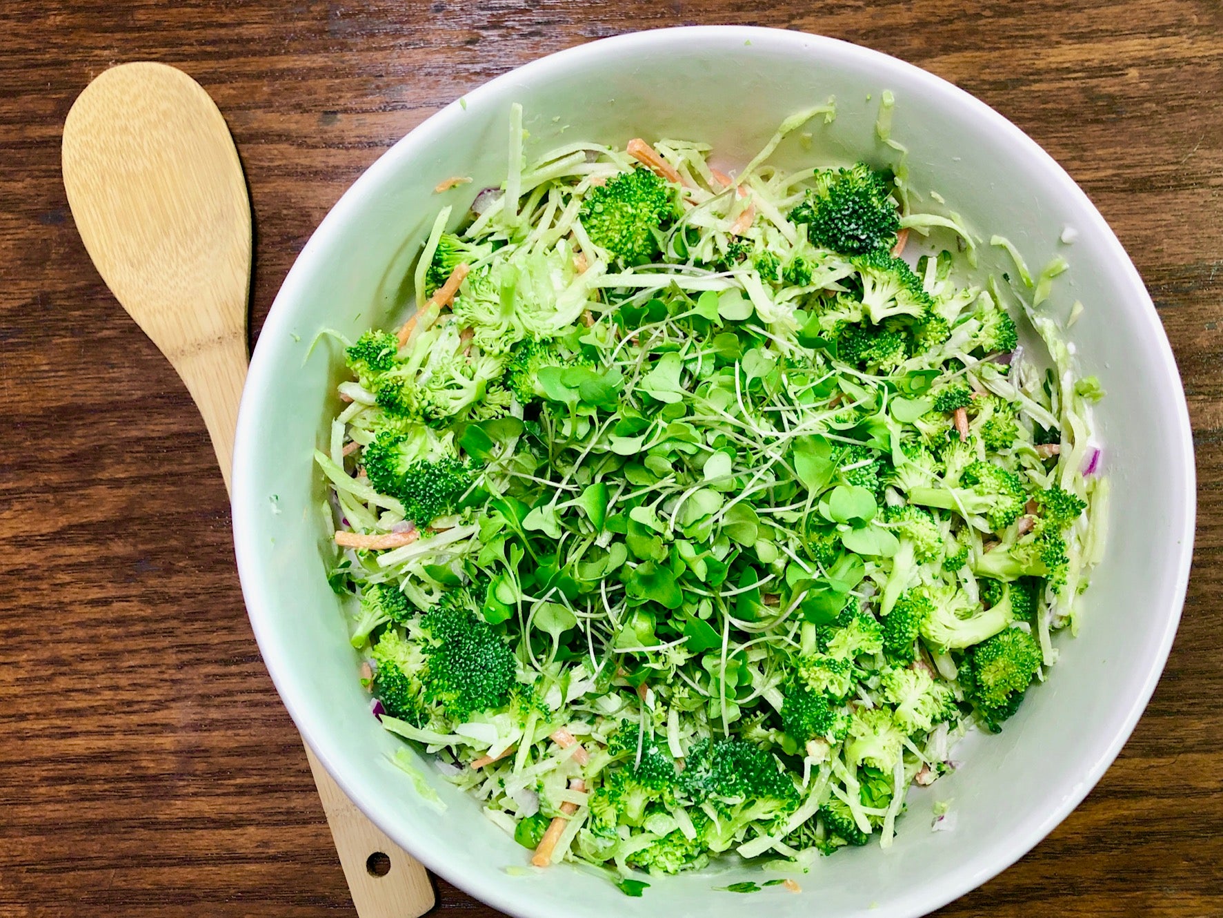 Broccoli Power Slaw – Hamama